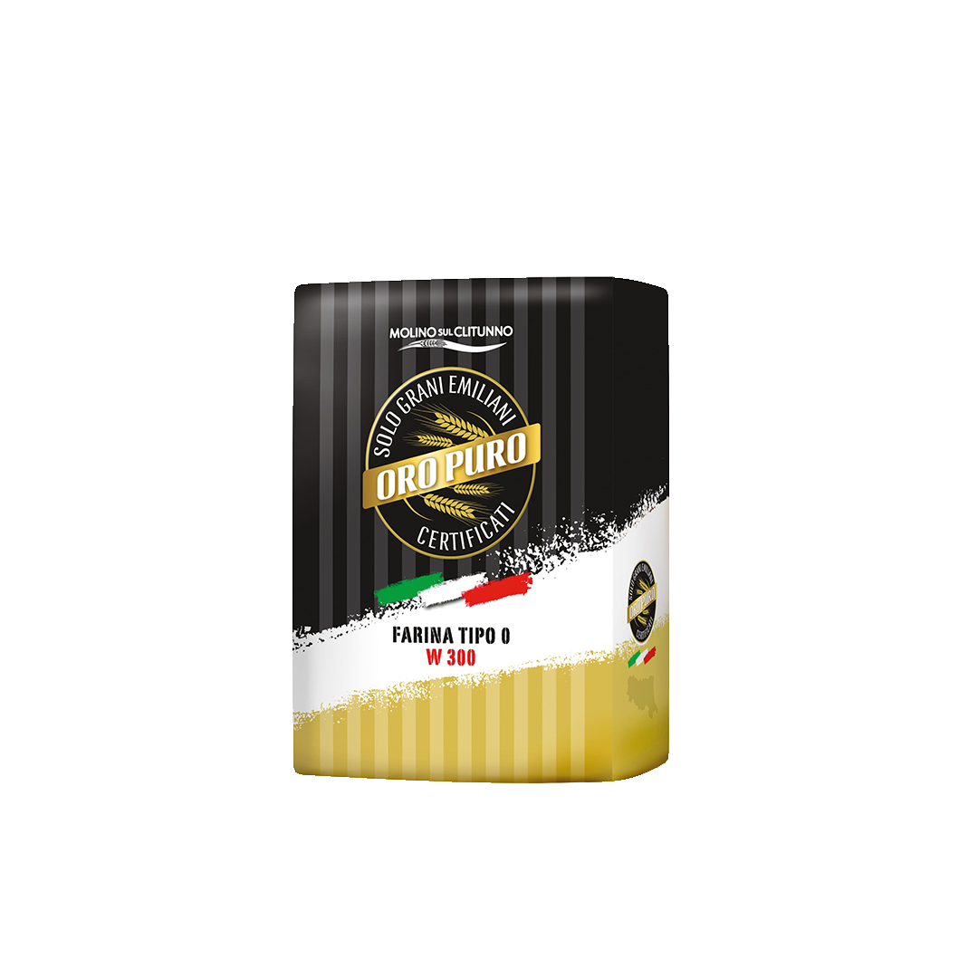 Farina tipo 0 w 300 oro puro – Molino sul Clitunno
